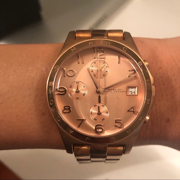 Marc By Marc Jacobs | Accessories | Marc Jacobs Rose Gold Watch | Poshmark